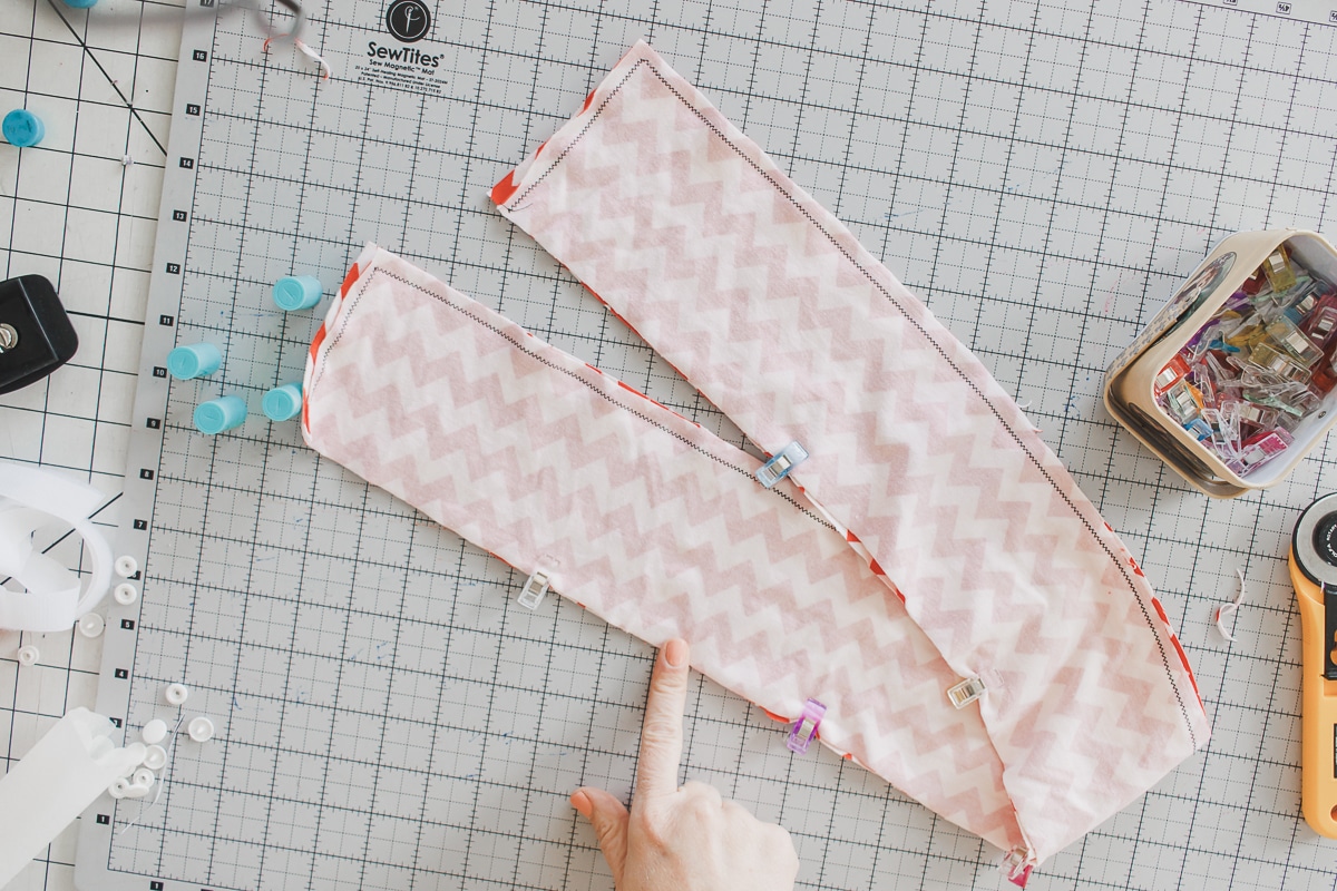 Curly Hair Plop Towel Sewing tutorial - Life Sew Savory