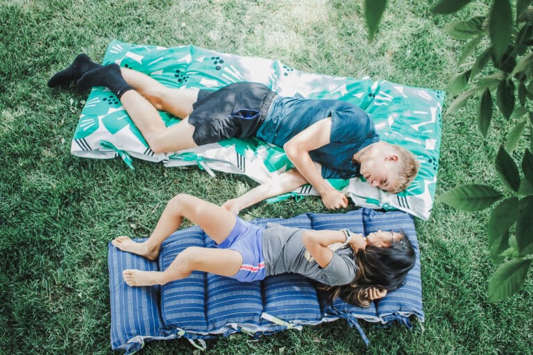 How to sew a DIY pillow mat/bed - Life Sew Savory